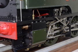 7.25" 1101 Class GWR live steam dock tank loco for sale