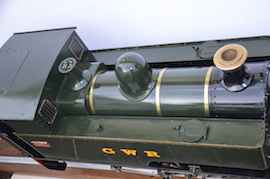 7.25" 1101 Class GWR live steam dock tank loco for sale