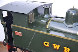 7.25" 1101 Class GWR live steam dock tank loco for sale
