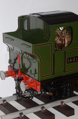 5" GWR 14xx 0-4-2 Silver Crest live steam tank loco locomotive for sale