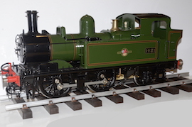5" GWR 14xx 0-4-2 Silver Crest live steam tank loco locomotive for sale