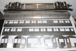 5" gauge GWR Autocoach Modelworks kit for a 14XX live steam engine for sale