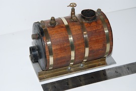 Cheddar Puffin live steam marine boiler for sale