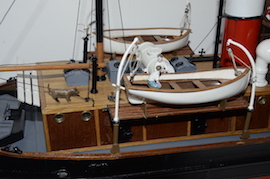 Live steam Calder Craft SS Talacre twin oscillating engine boiler gas ...