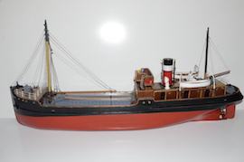 Live steam Calder Craft SS Talacre twin oscillating engine boiler gas ...