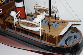 Live steam Calder Craft SS Talacre twin oscillating engine boiler gas ...