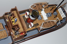 Live steam Calder Craft SS Talacre twin oscillating engine boiler gas ...