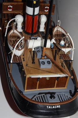 Live steam Calder Craft SS Talacre twin oscillating engine boiler gas ...