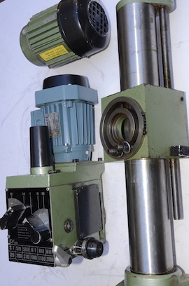 Used Emco FB2 6 speed quill milling machine head for sale