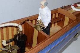 Live steam launch, Cheddar boiler, Puffin twin engine for sale