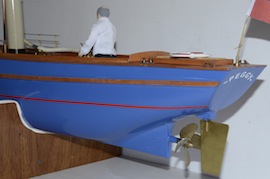 Live steam launch, Cheddar boiler, Puffin twin engine for sale