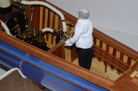 Live steam launch, Cheddar boiler, Puffin twin engine for sale