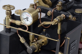 Regner Vincent live steam 0-4-0 gas fired loco for sale. 32mm 45mm