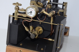 Regner Vincent live steam 0-4-0 gas fired loco for sale. 32mm 45mm