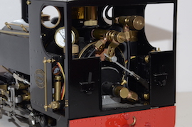 Roundhouse special edition Jack 0-4-0 live steam saddle tank loco for ...