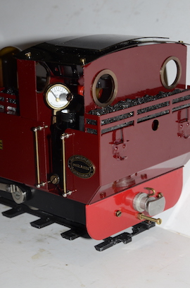 Roundhouse Lady Anne 16mm 45mm 32mm spirit fired live steam 060 loco ...