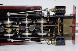 Roundhouse Lady Anne 16mm 45mm 32mm spirit fired live steam 060 loco ...