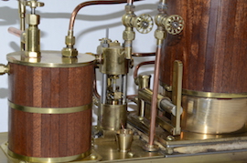 Keith Appleton live steam plant for sale Stuart 10V condenser boiler ...