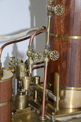 Keith Appleton live steam plant for sale Stuart 10V condenser boiler ...