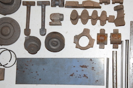 Stuart No 9 live steam horizontal engine castings for sale