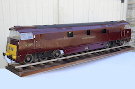 5" BR Western Guardsman electric diesel D1000 Class 52 for sale