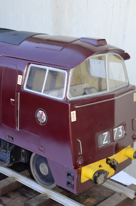 5" BR Western Guardsman electric diesel D1000 Class 52 for sale