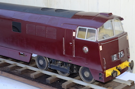 5" BR Western Guardsman electric diesel D1000 Class 52 for sale