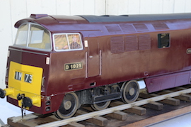 5" BR Western Guardsman electric diesel D1000 Class 52 for sale