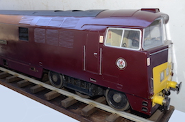 5" BR Western Guardsman electric diesel D1000 Class 52 for sale