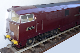 5" BR Western Guardsman electric diesel D1000 Class 52 for sale