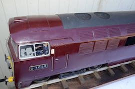 5" BR Western Guardsman electric diesel D1000 Class 52 for sale