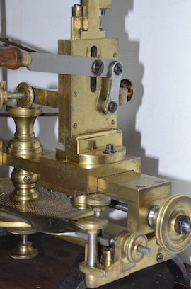 Clockmaker's wheel & pinion cutting machine for sale vintage